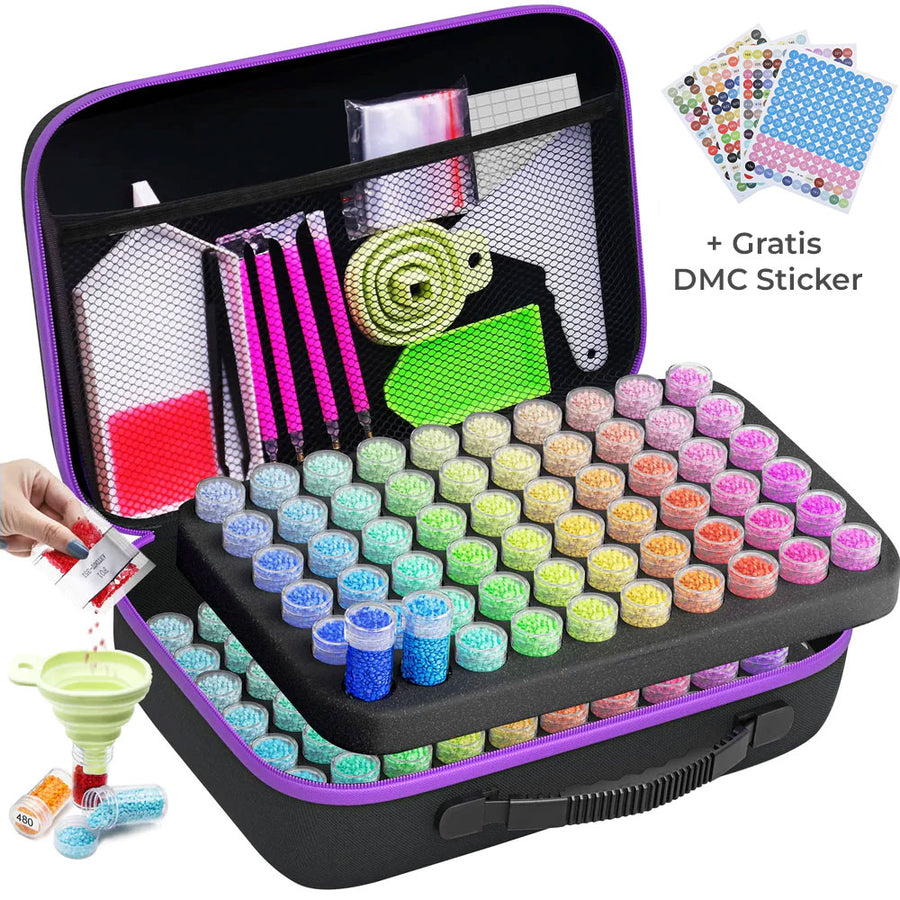 Diamond Painting Aufbewahrung | Ordnung leicht gemacht bei Unique-Diamond