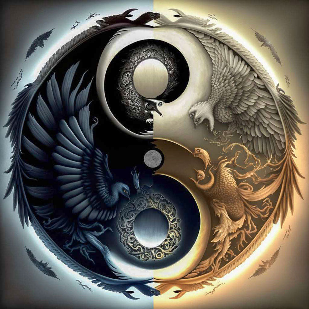 5D Diamond Painting Yin und Yang | Unique-Diamond